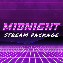 Free Retro Twitch Overlay Package for OBS