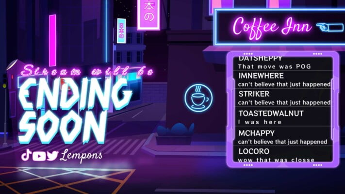 Free Stream Ending Screens for Twitch : Ultimate Collection