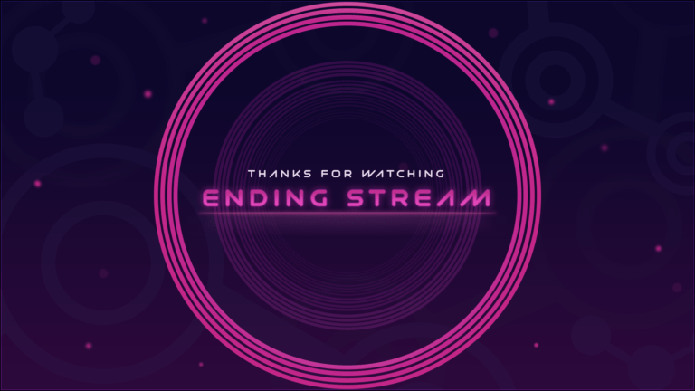 Free Stream Ending Screens for Twitch : Ultimate Collection
