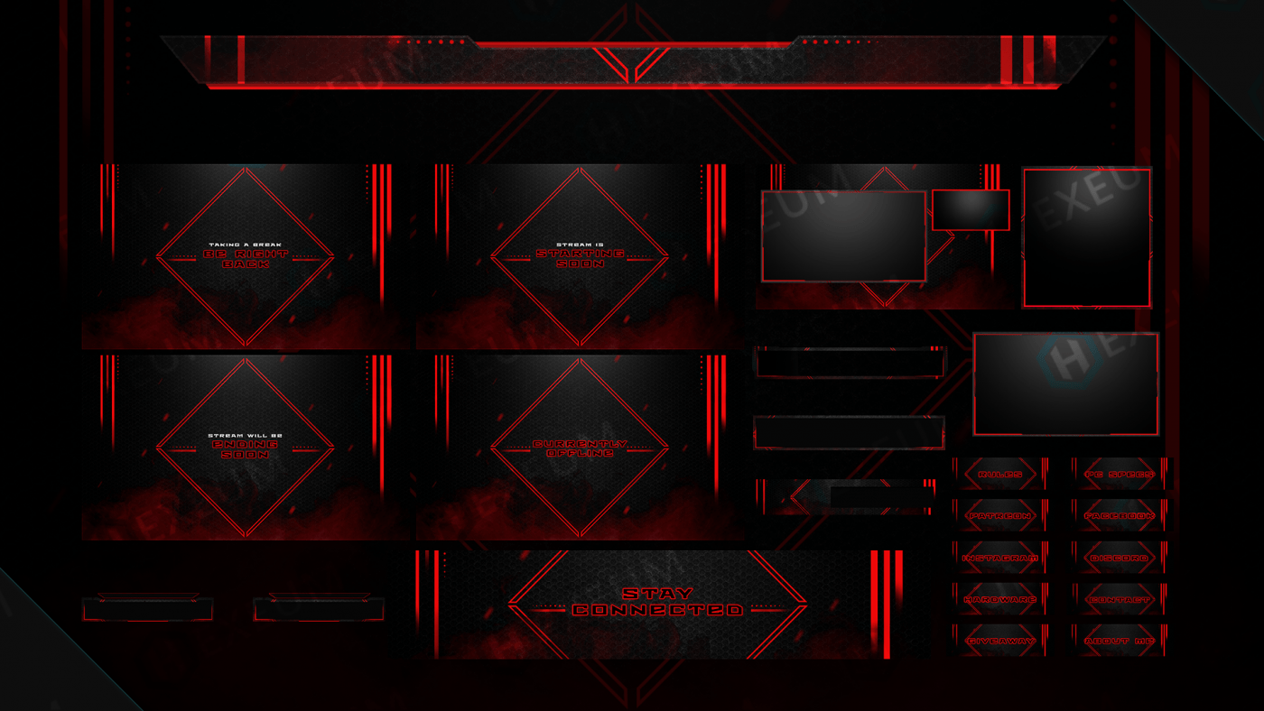 Apex Legends Twitch Overlay Package for OBS