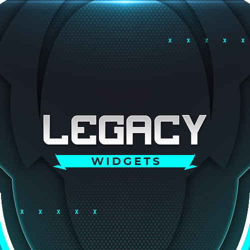 Legacy Cyan Streamlabs Widgets Hexeum