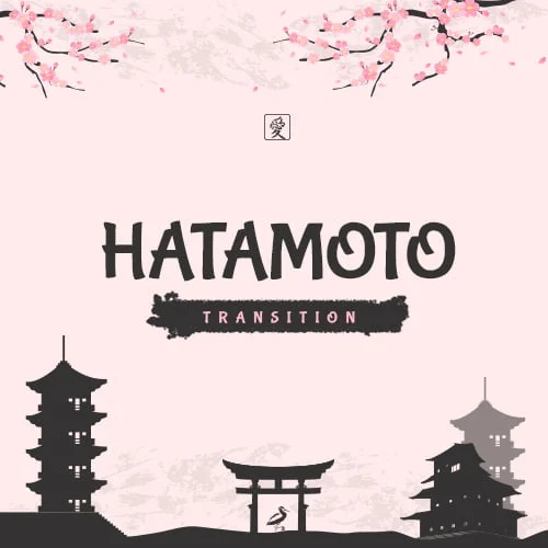 Hatamoto Twitch Transition : Japanese Animated Stinger - Hexeum