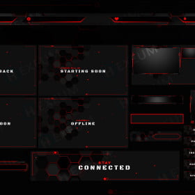 Twitch Overlays Store for Streamers: 100's of Templates