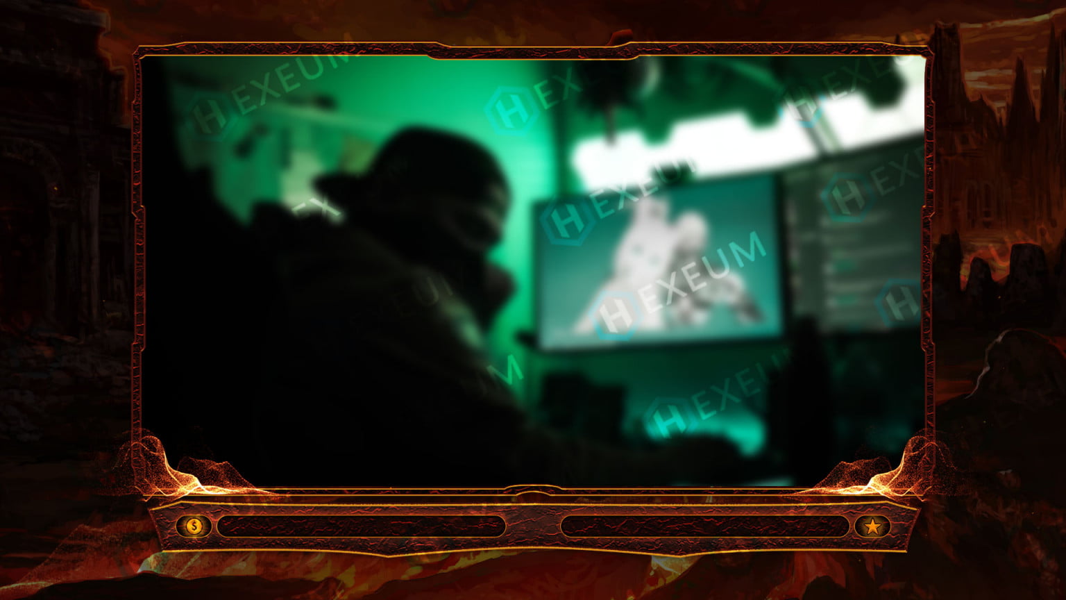 Hellish Webcam : Fantasy Webcam Overlay - Hexeum