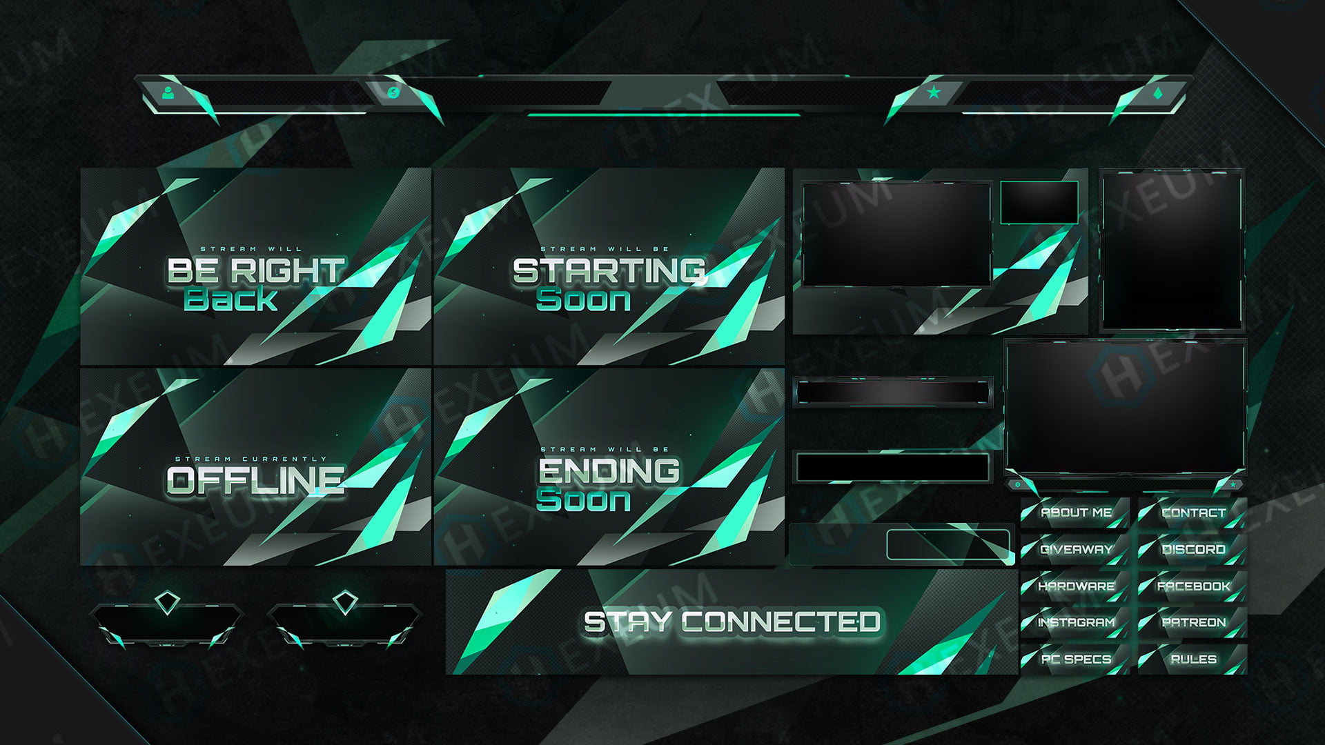 95 Free Stream Overlays : 2025 Collection - Hexeum