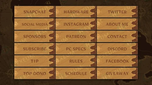 Pirate Twitch Overlay Package for OBS