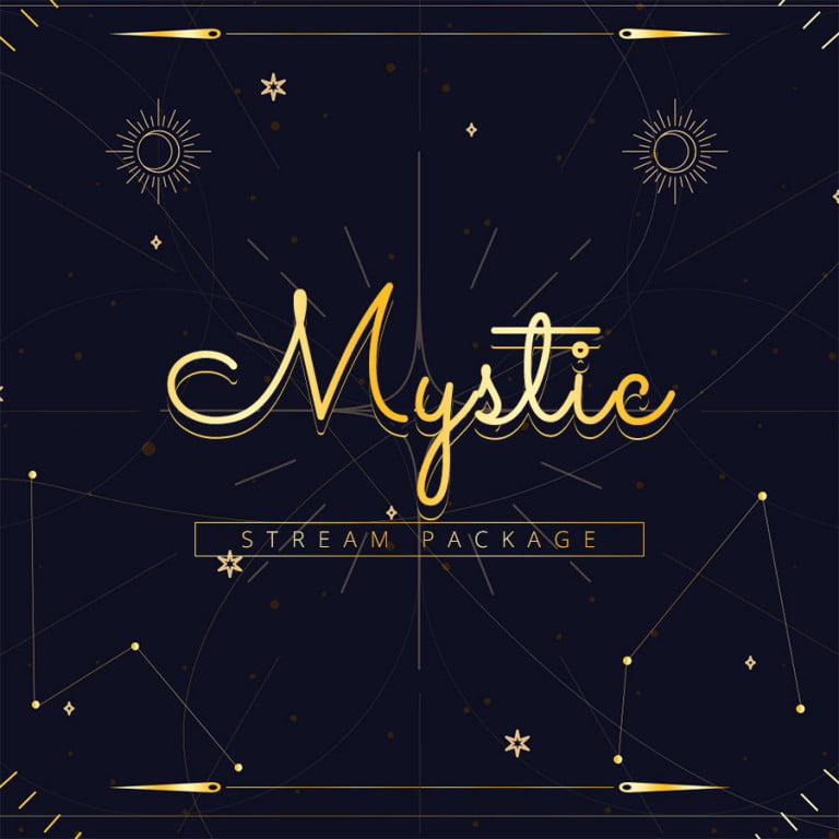 Celestial Zodiac Twitch Overlay Package for OBS