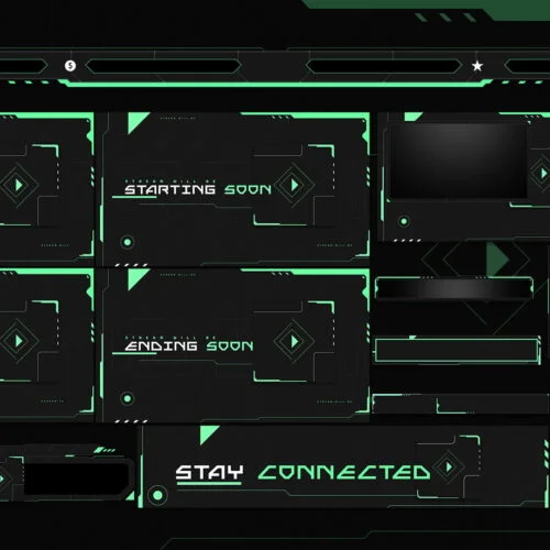 Esports Twitch Overlay Package for OBS