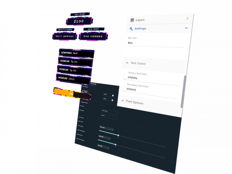 Streamlabs Themes Overlay - Hexeum