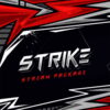 Strike, Free Twitch Overlays Package - Hexeum