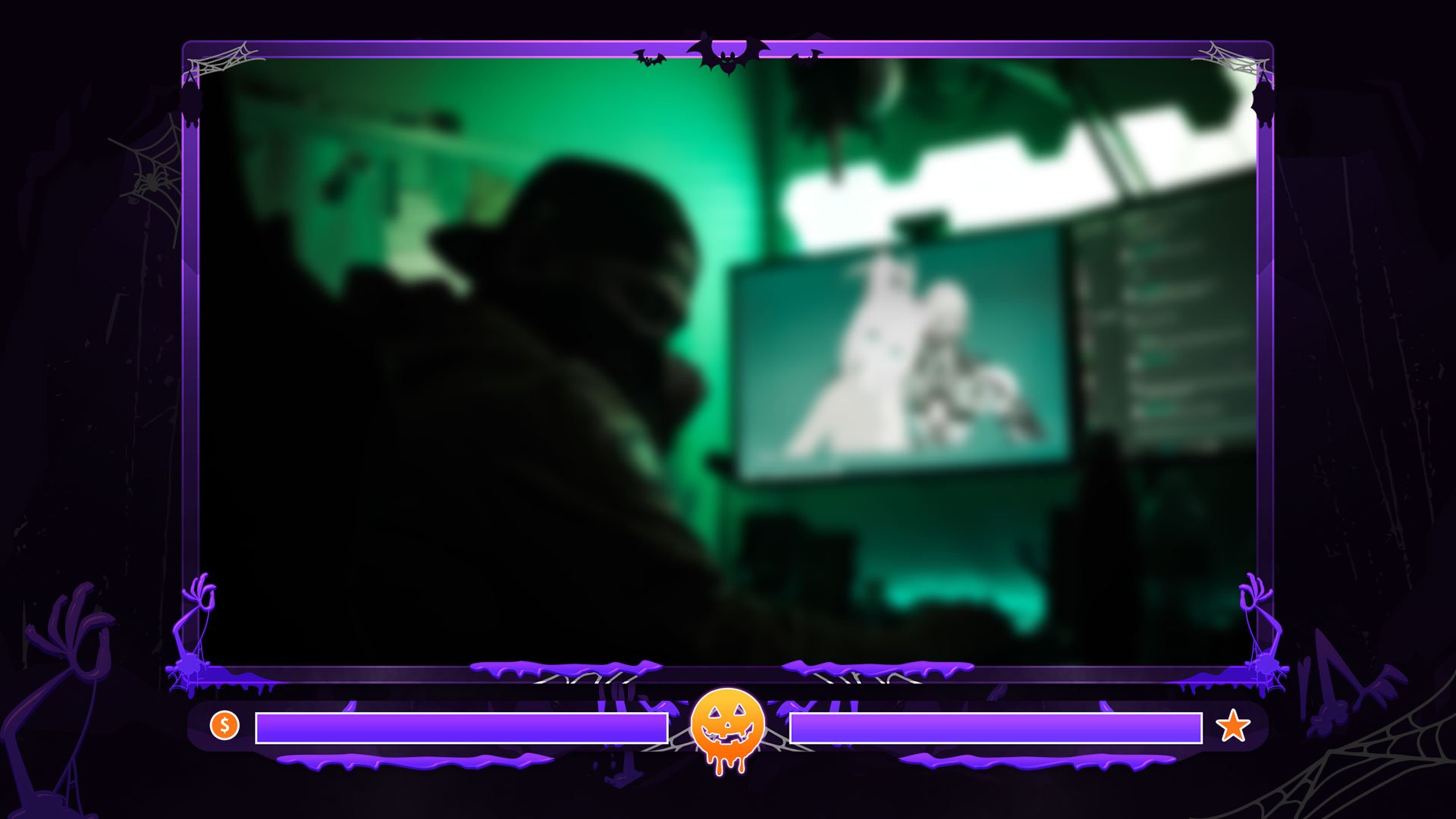 Halloween Stream Overlays for Twitch, YouTube & Facebook