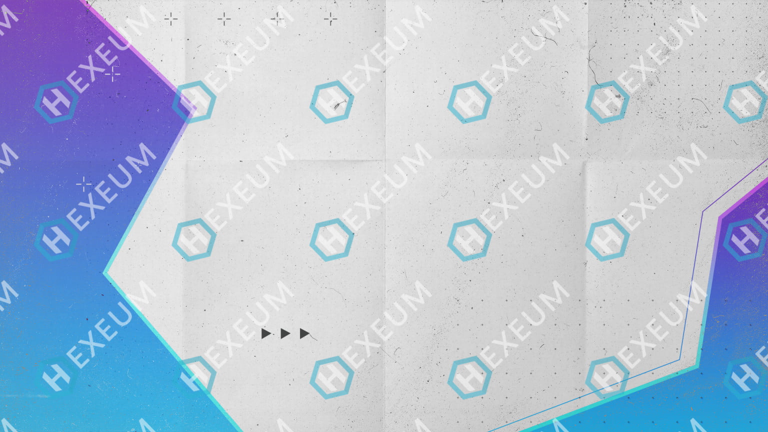 Peninsula : White Stream Background - Hexeum