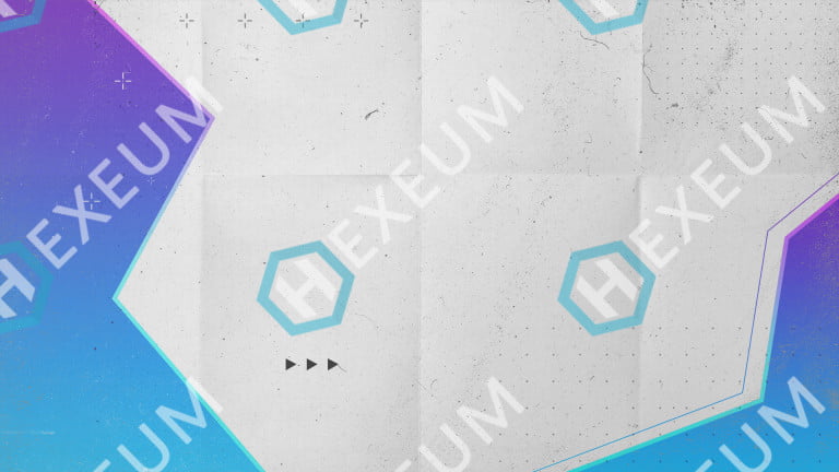 Peninsula : White Stream Background - Hexeum