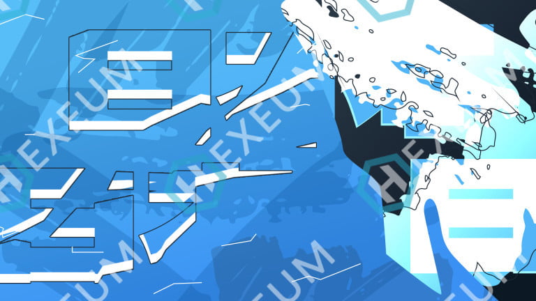 Samurai : Blue Japanese Stream Background - Hexeum