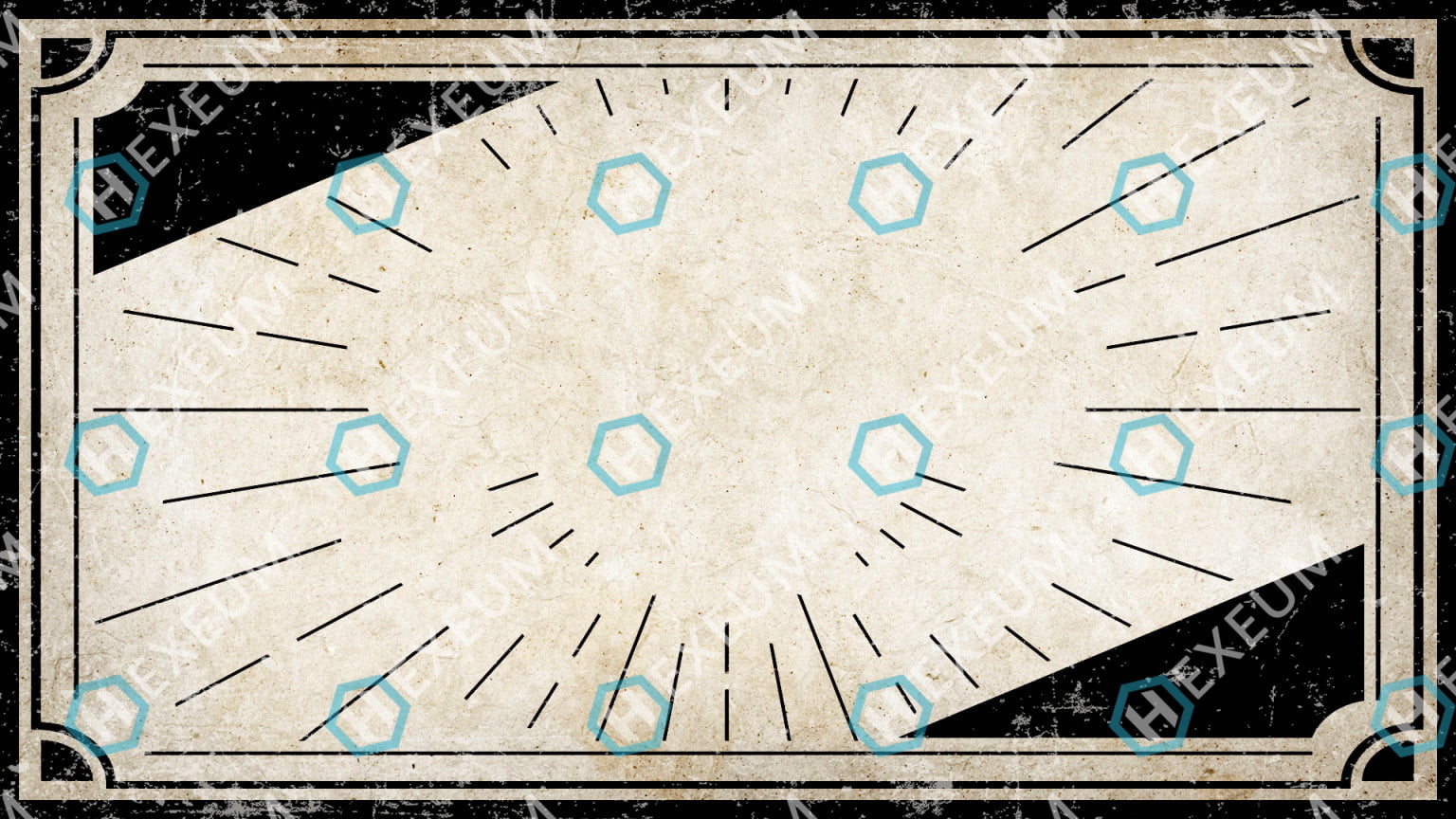 Vintage : Retro Stream Background - Hexeum