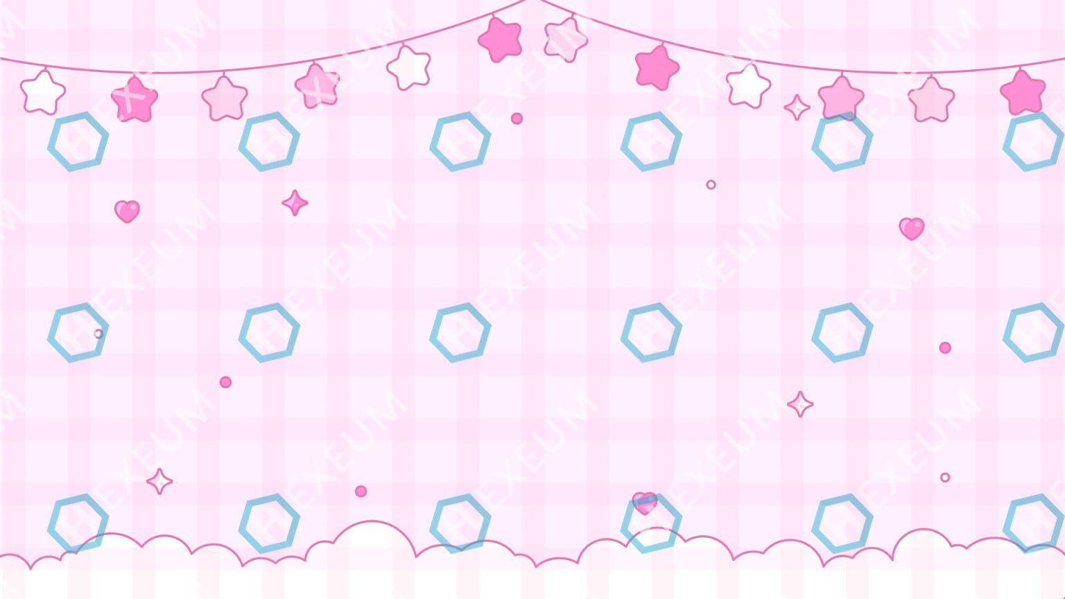 Fluffy : Cute Stream Background - Hexeum