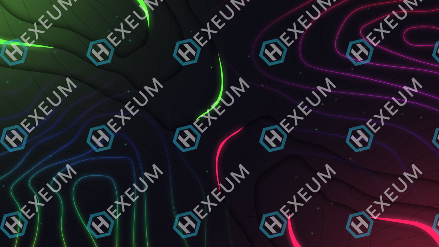 Vivid : Multicoloured Stream Background - Hexeum