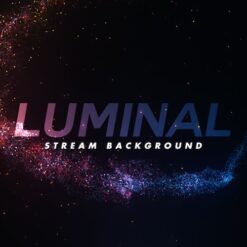 Luminal : Particle Stream Background - Hexeum