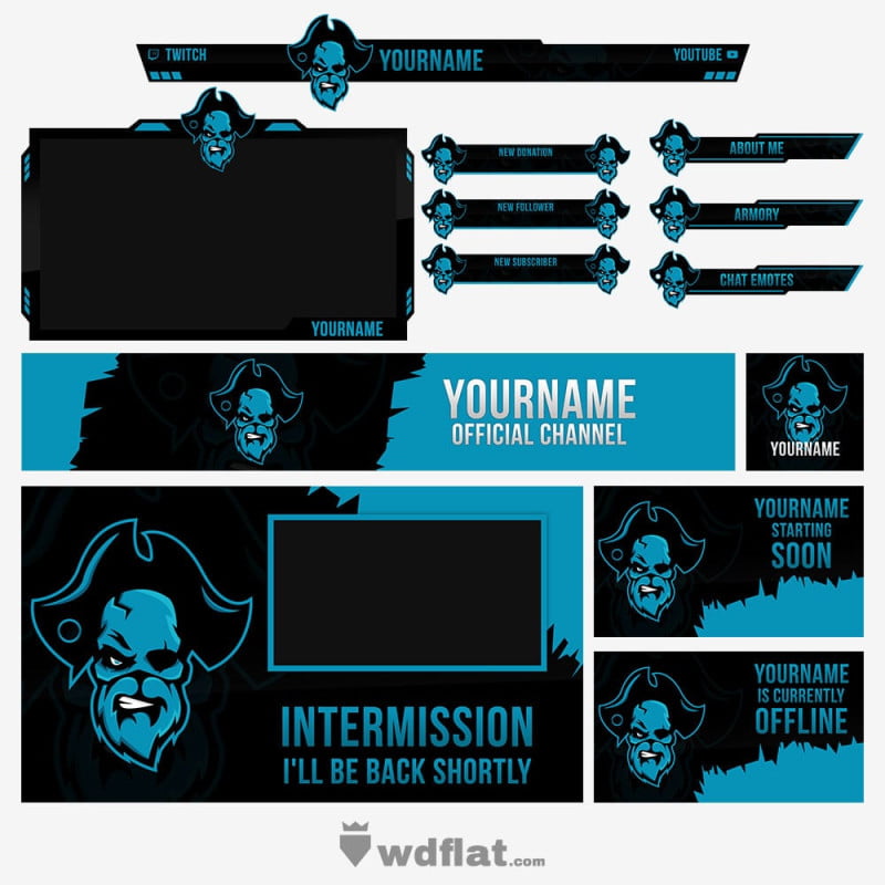 119 Free Stream Overlays : 2023 Collection - Hexeum