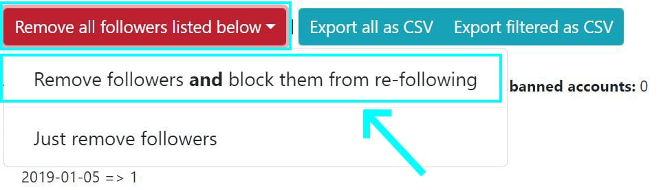 Removing Twitch Followers After a Follow Bot Attack