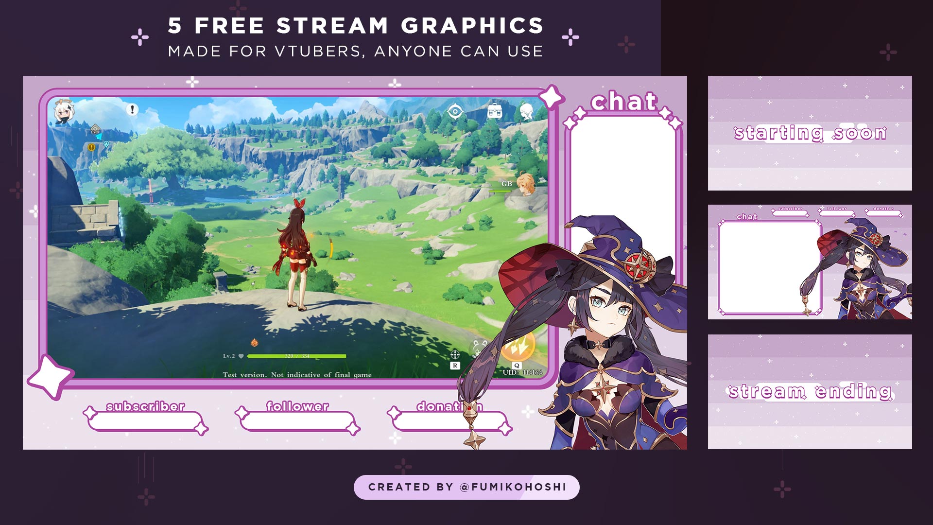 The Best Vtuber Stream Overlays - Hexeum