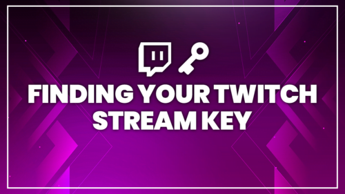 Going Live : How To Find Your Twitch Stream Key - Hexeum