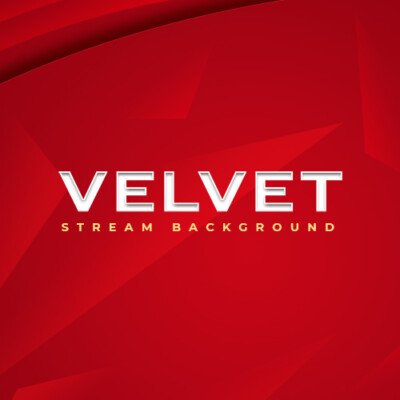 Velvet : Red Stream Background - Hexeum