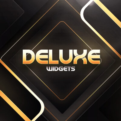 Deluxe, Gold Streamlabs Widgets - Hexeum