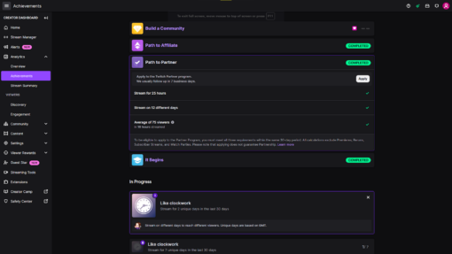 Twitch Partner Requirements - Hexeum