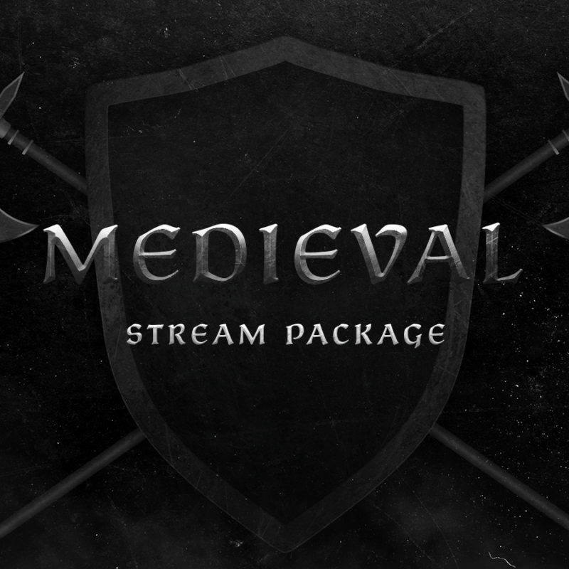Medieval Twitch Overlay Package for OBS