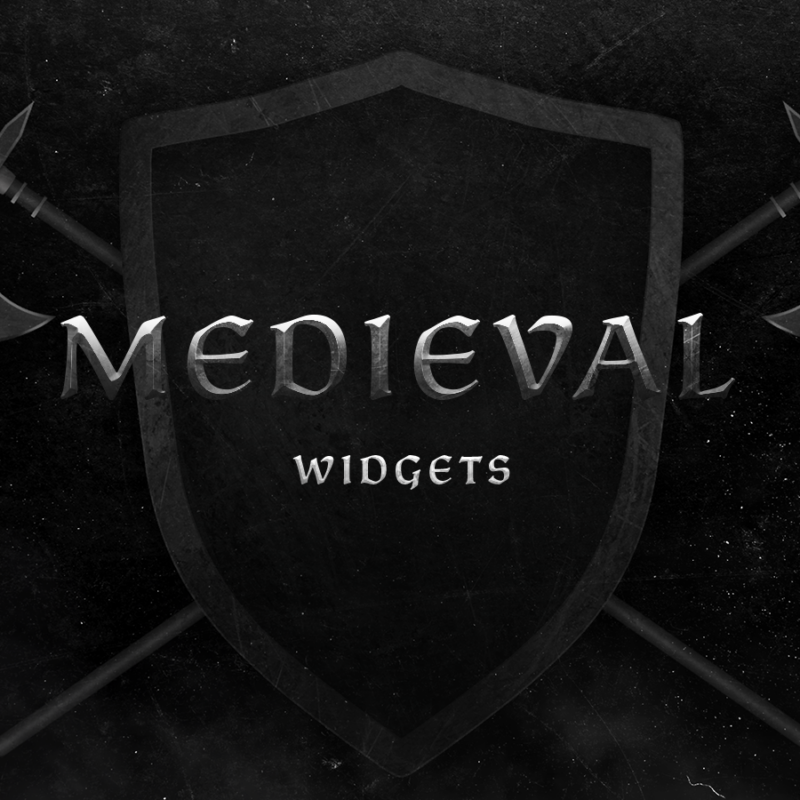 Medieval Stream Widgets for Streamlabs & StreamElements
