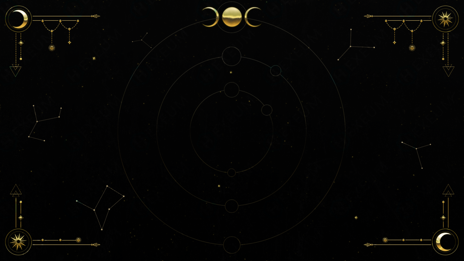 Celestial Animated Stream Background