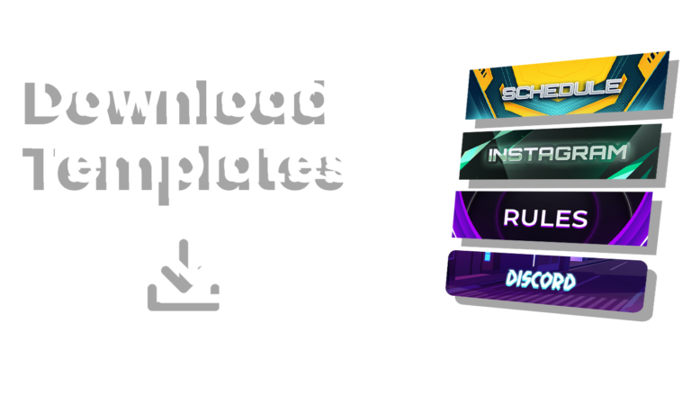 Free Twitch Panels Maker & 100's of Templates