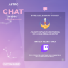 Astro Chat Widget for StreamElements